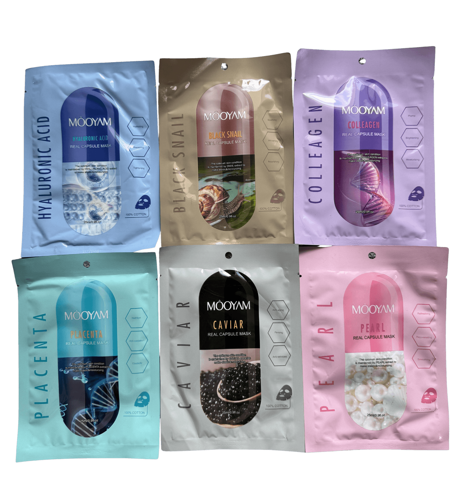 Mooyam Real Capsule Mask Collection - Soothing BD